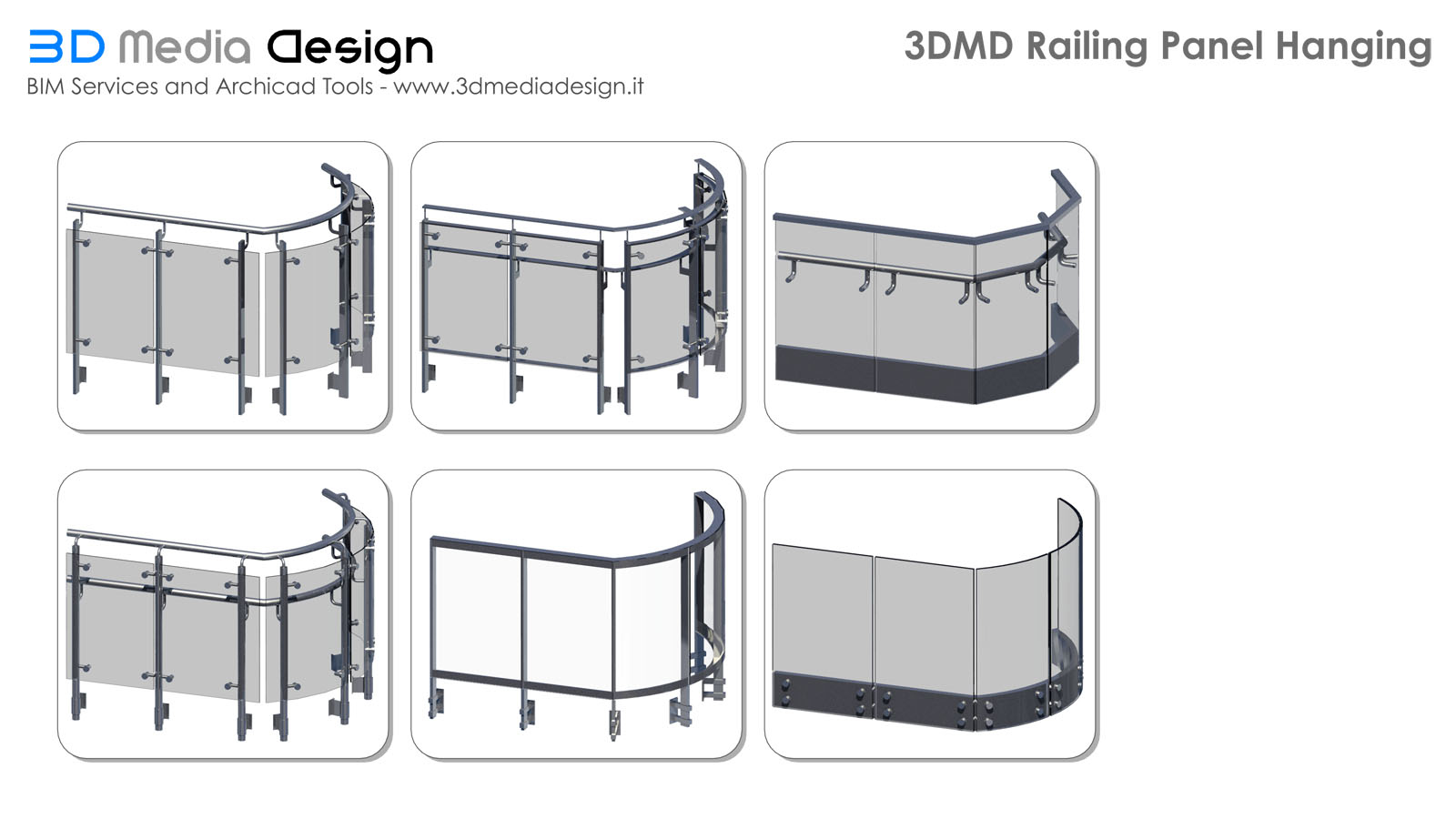3D model archicad railing - TurboSquid 1163287