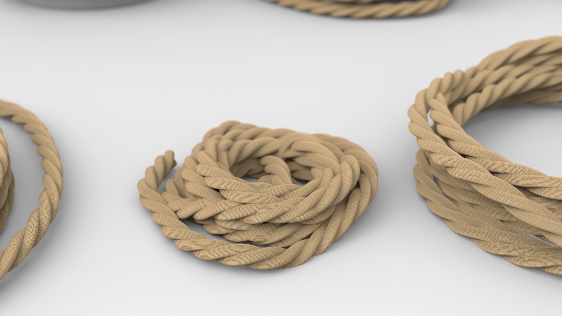 3D Rope Collection Model - TurboSquid 1967778