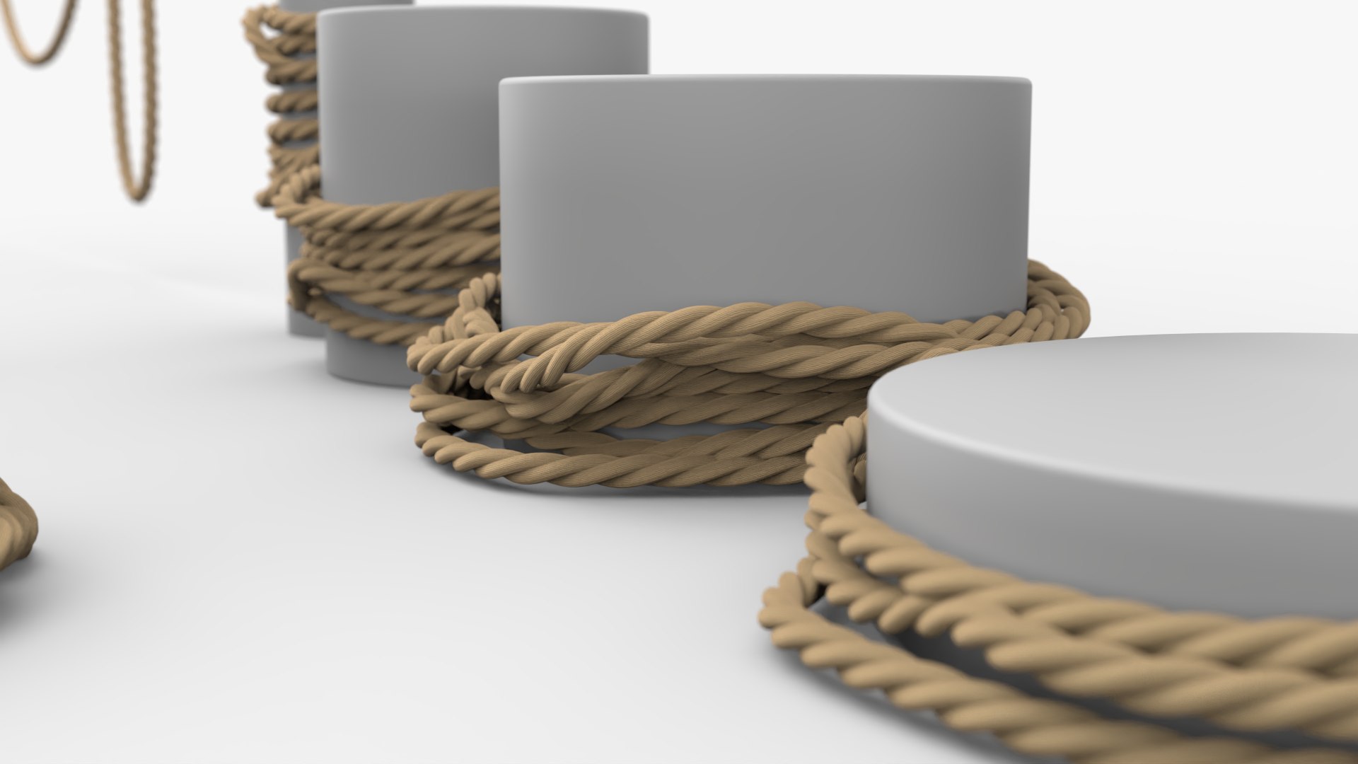 3D Rope Collection Model - TurboSquid 1967778