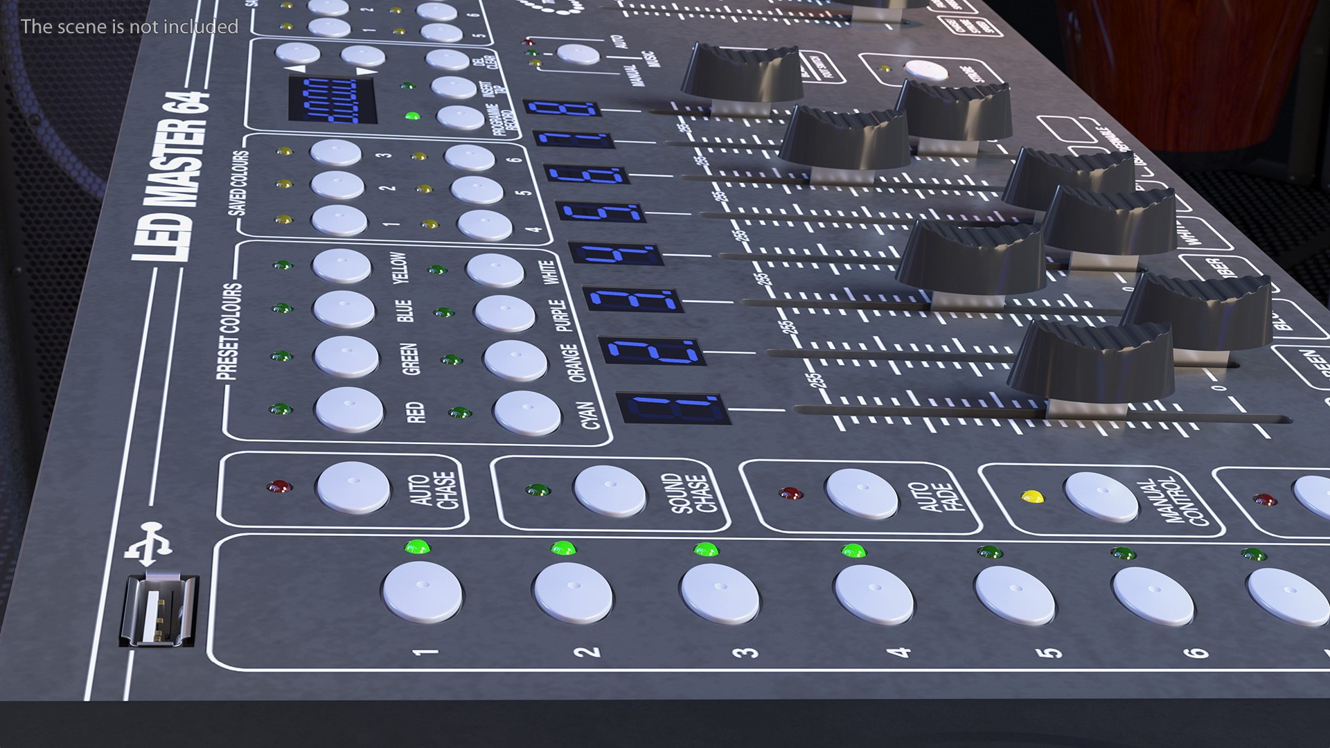 DMX Lighting Controller ON 3D Model - TurboSquid 1856490