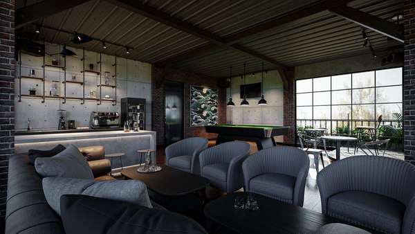 Free Blender Restaurant Models | TurboSquid