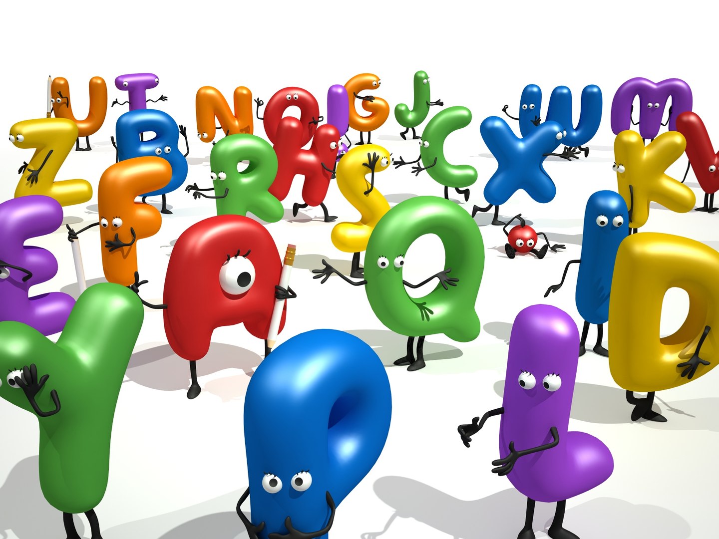 Cartoon Alphabet Max