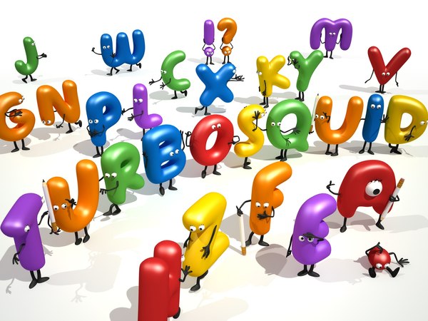 cartoon alphabet max