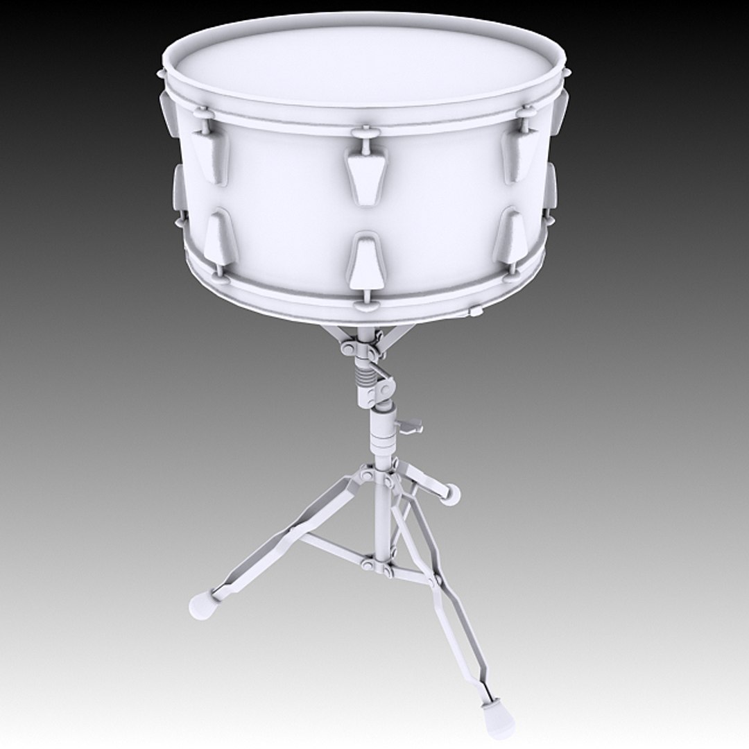 Snare Drum 3D Model - TurboSquid 1299956