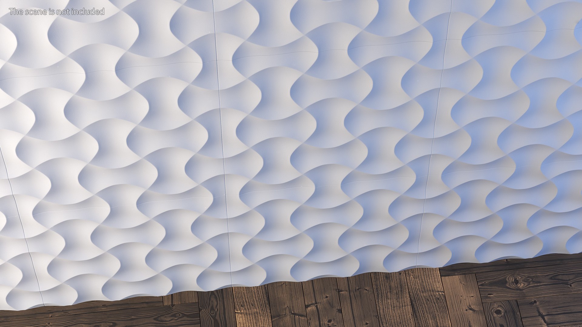 3D Wall Panel Wave Ceramic 3D Model - TurboSquid 1907990