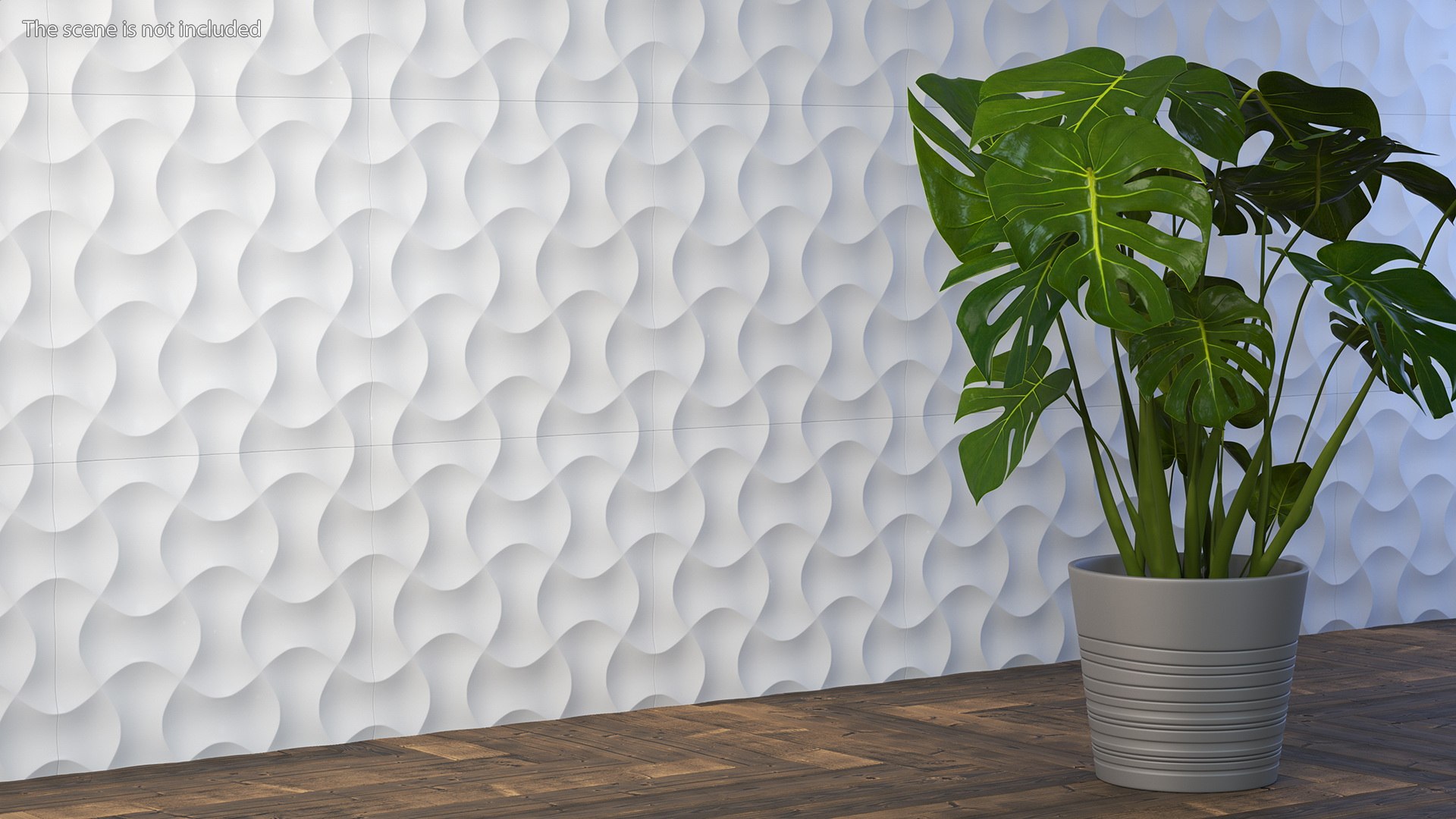 3D Wall Panel Wave Ceramic 3D Model - TurboSquid 1907990