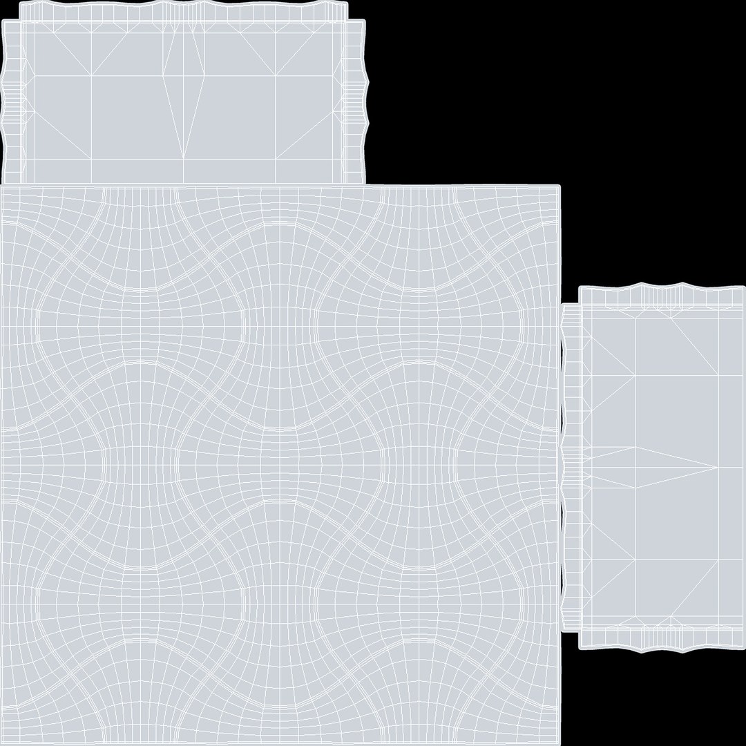 3D Wall Panel Wave Ceramic 3D model - TurboSquid 1907990