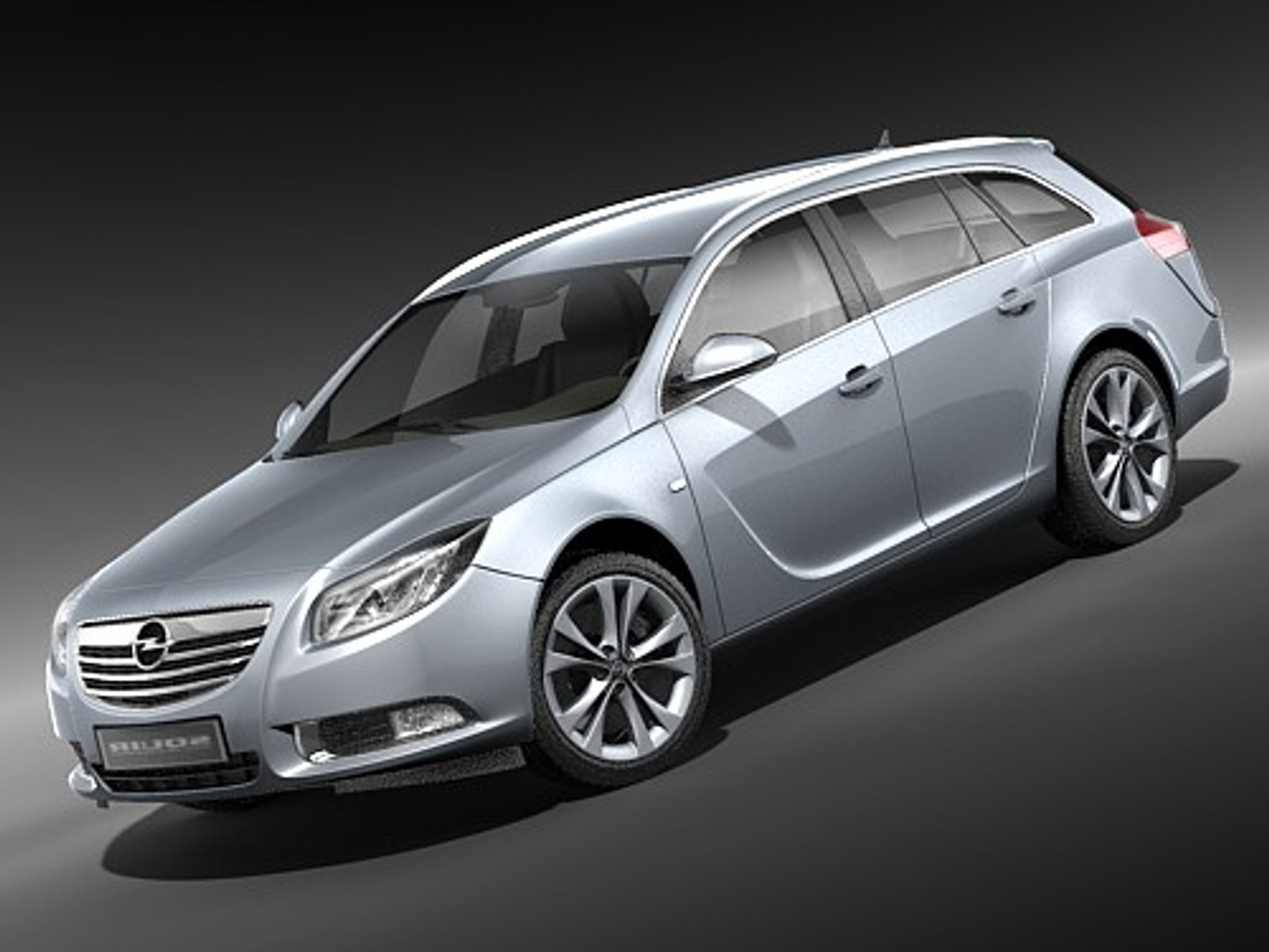 3d Model Opel Insignia Sports Tourer