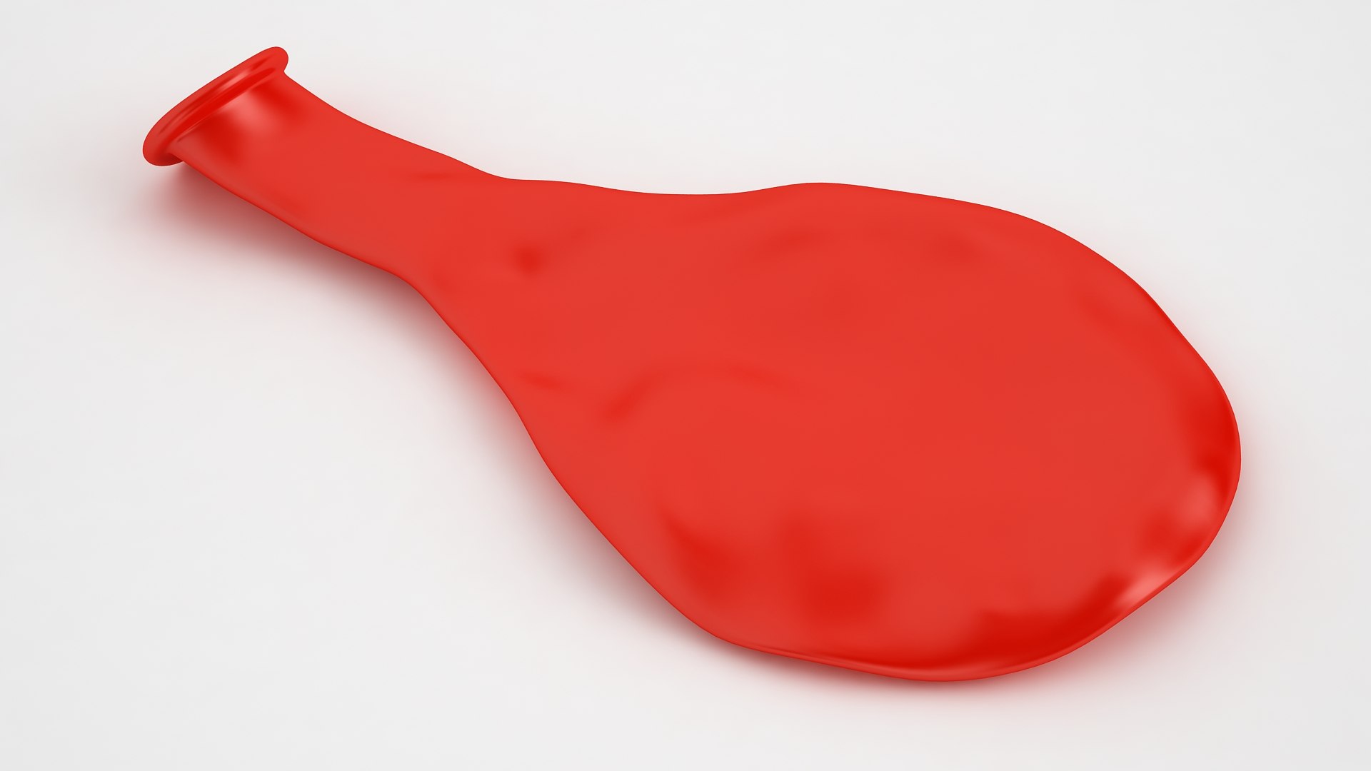 3D Flat Balloon Ball - TurboSquid 1475050