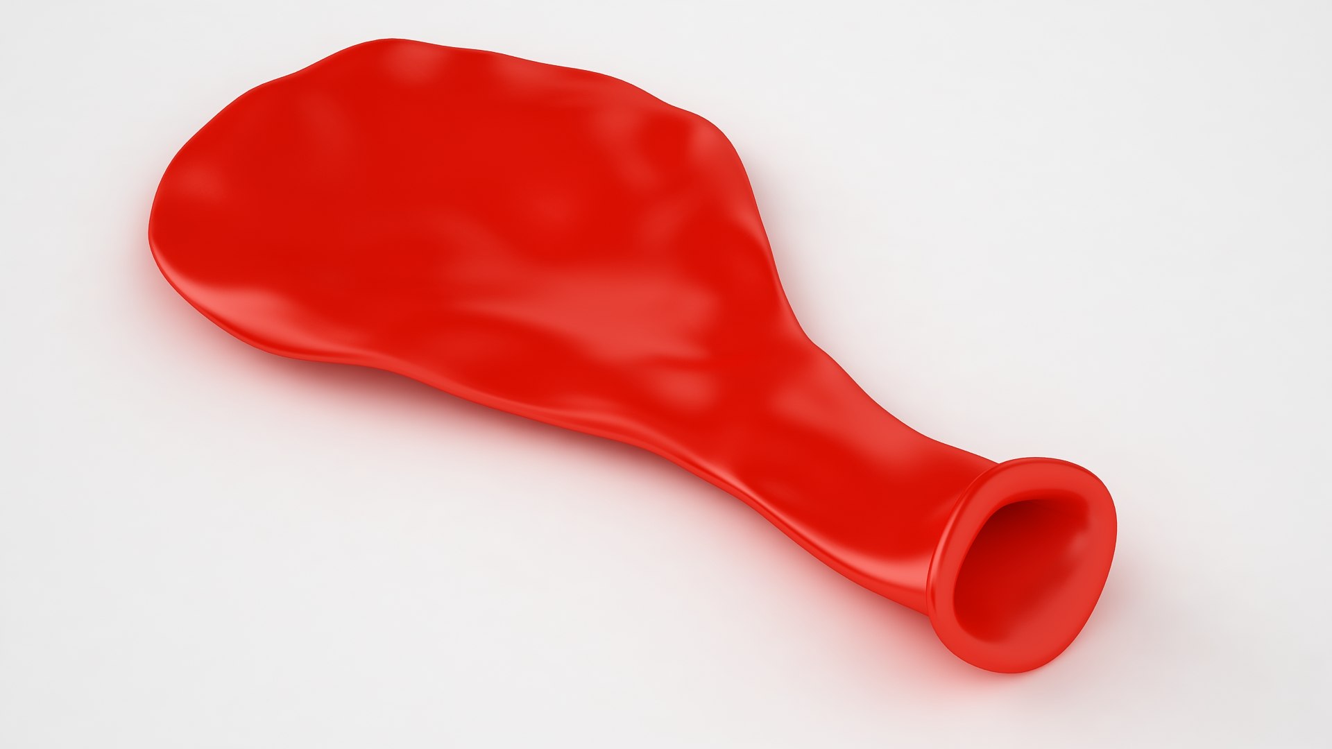 3D Flat Balloon Ball - TurboSquid 1475050