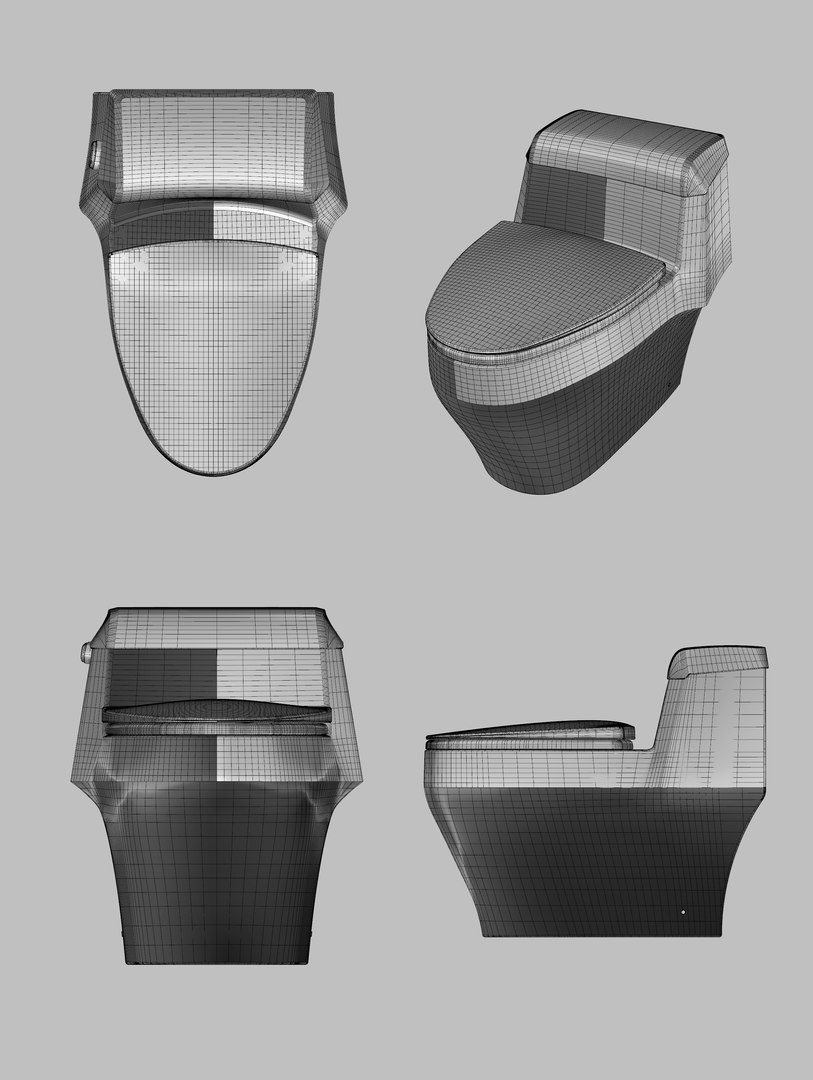 Toilet Wc 3D Model - TurboSquid 1473332