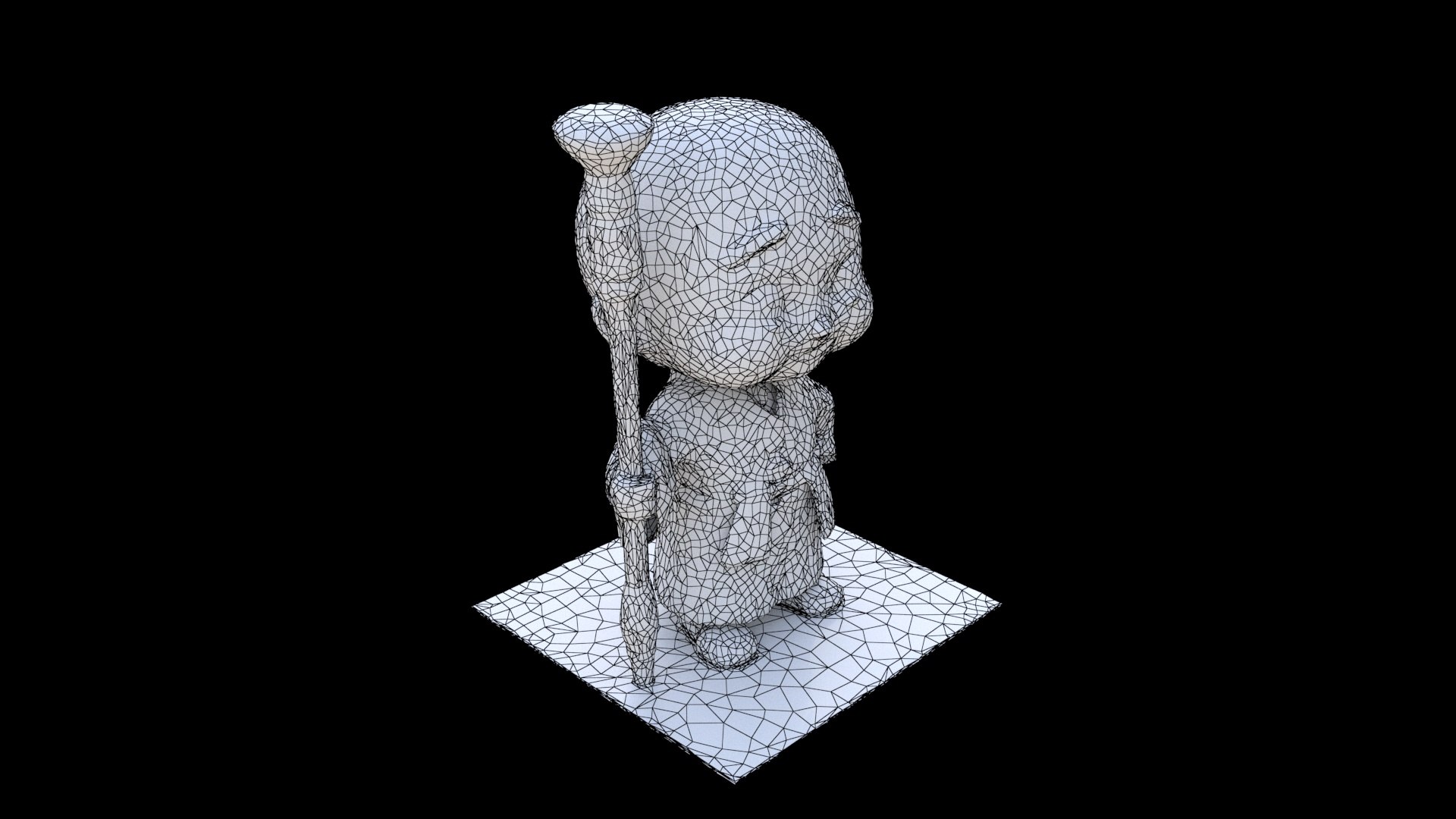 Monk 2 Model - TurboSquid 2331304