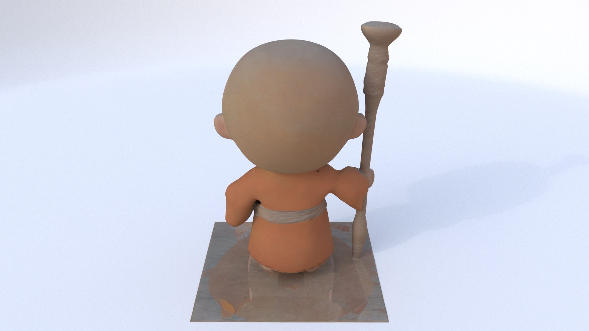 Monk 2 Model - TurboSquid 2331304
