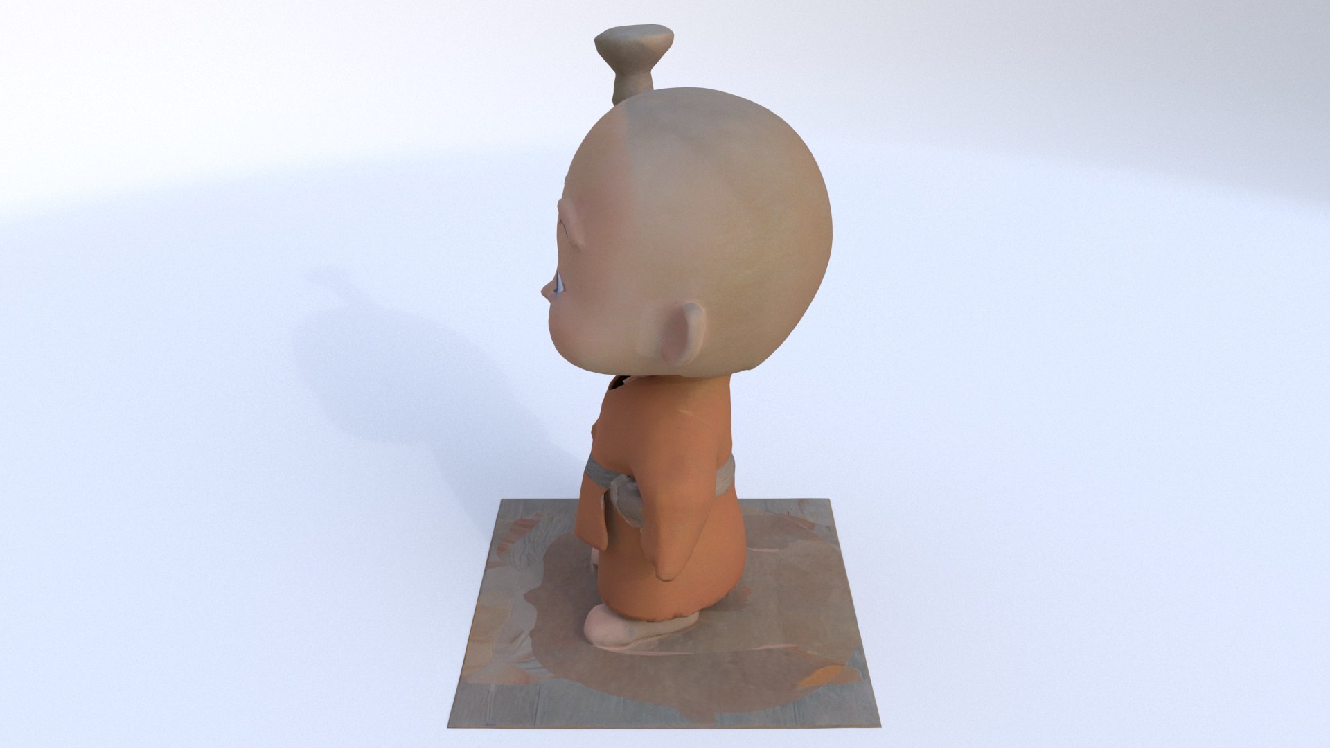 Monk 2 Model - TurboSquid 2331304