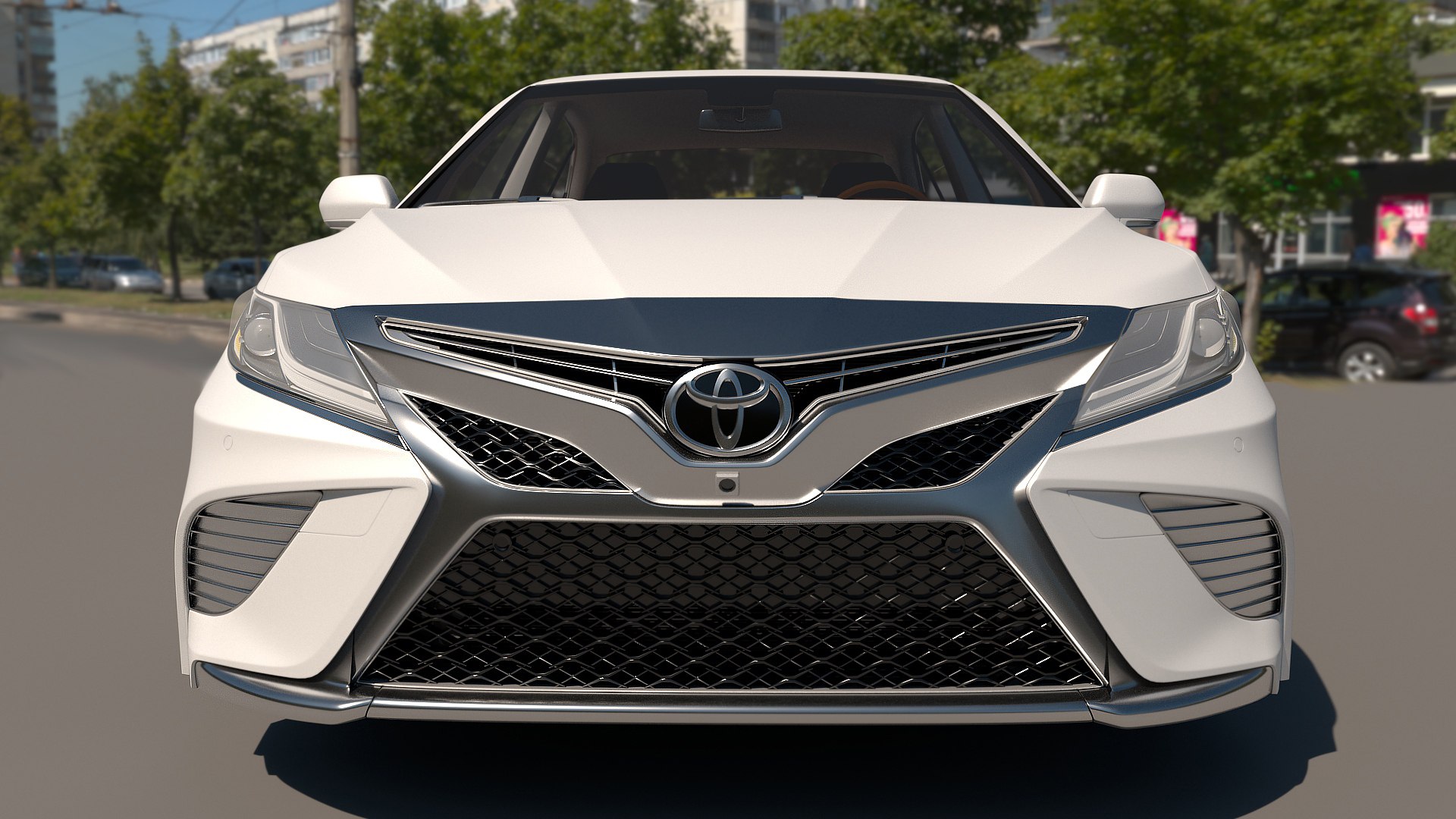 Toyota Camry White 3D - TurboSquid 1992728