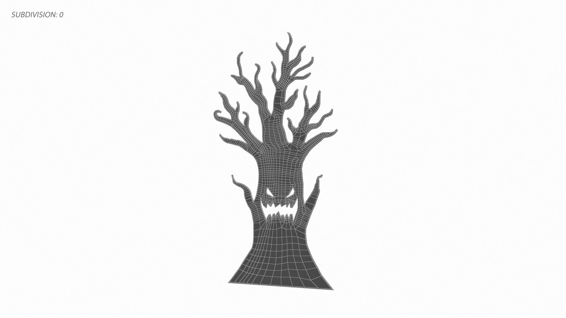 3D Silhouette Scare 3 Model - TurboSquid 2131903