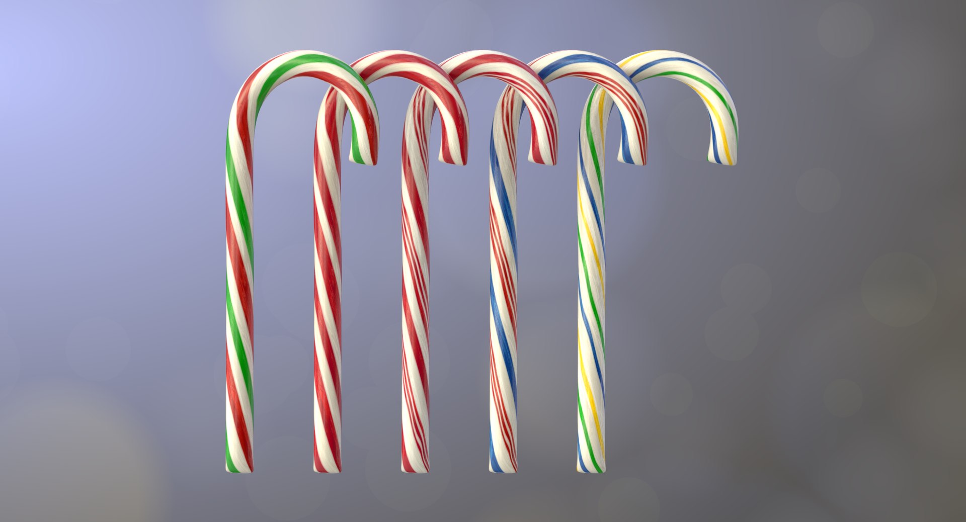 candy cane texture blender