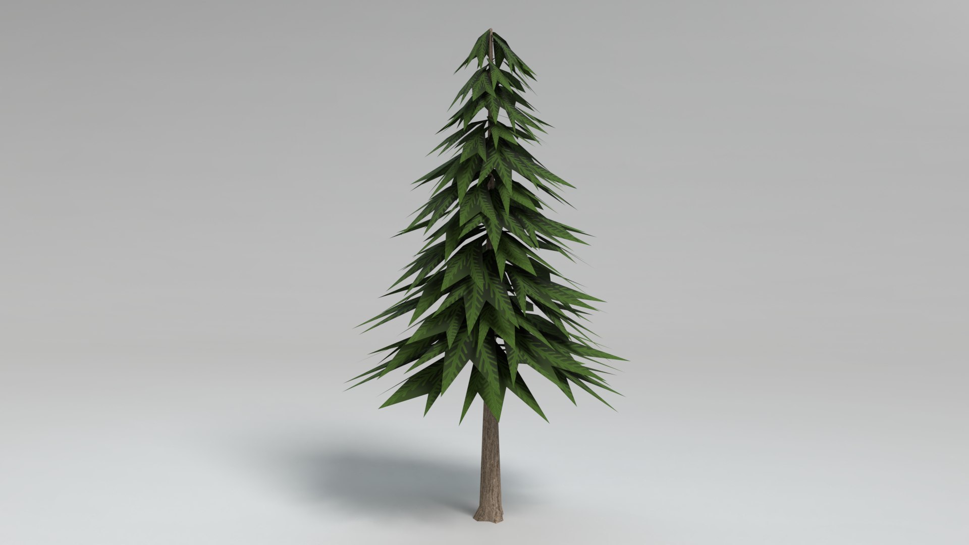 3D Stylized Pine Tree - TurboSquid 1520297