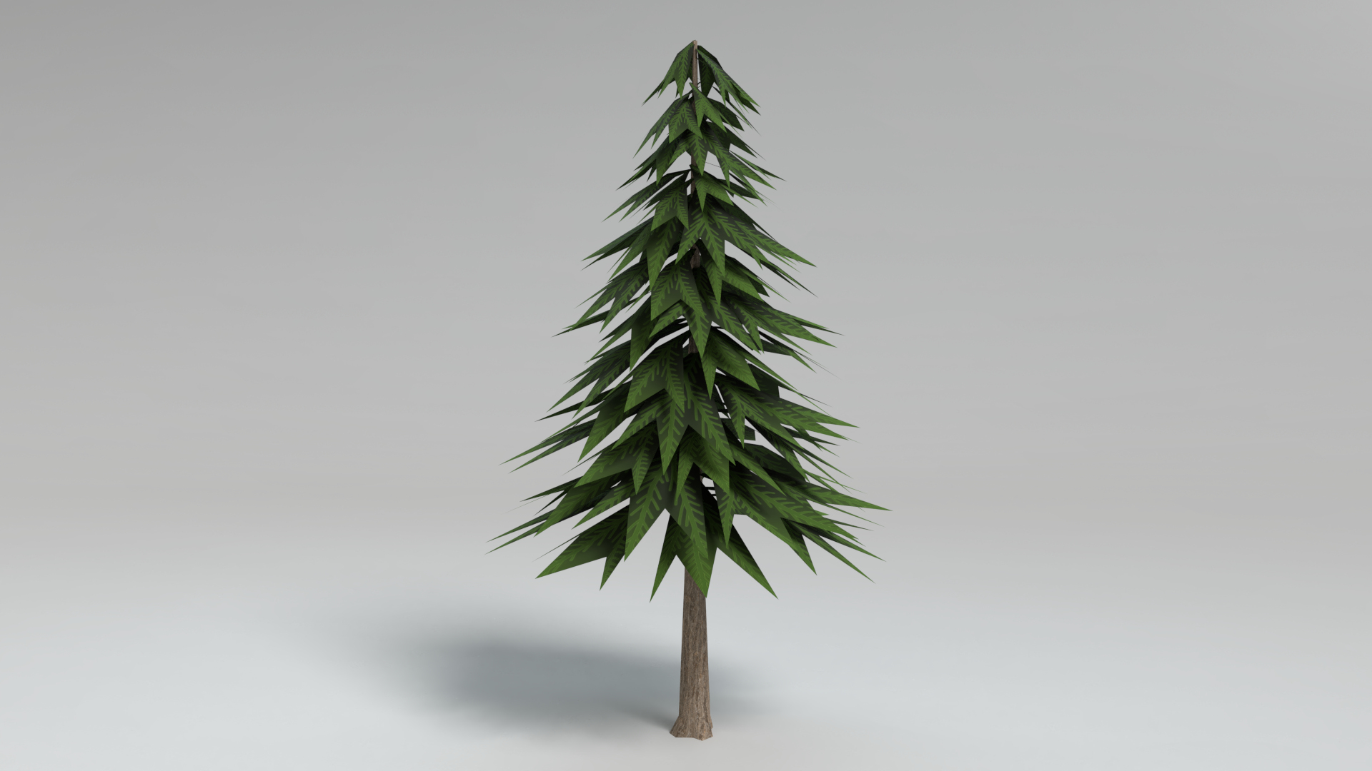3D stylized pine tree - TurboSquid 1520297