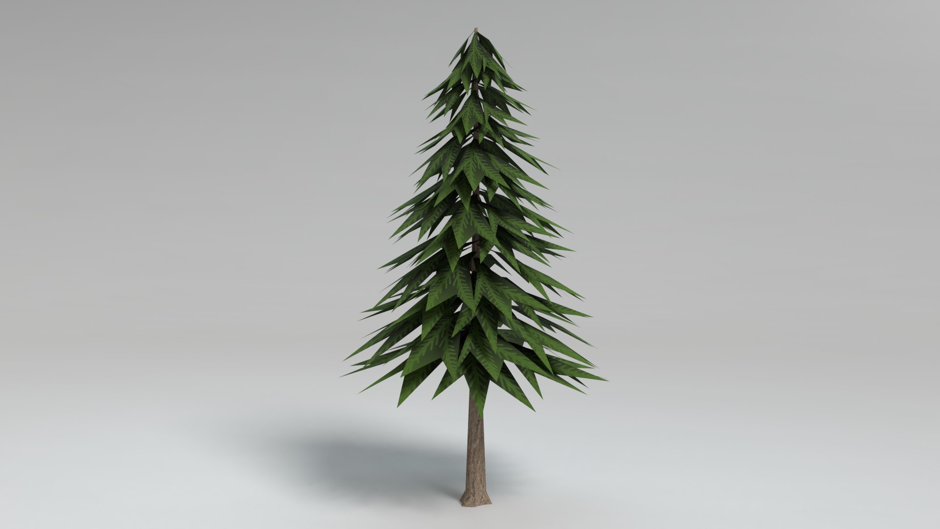 3D Stylized Pine Tree - TurboSquid 1520297