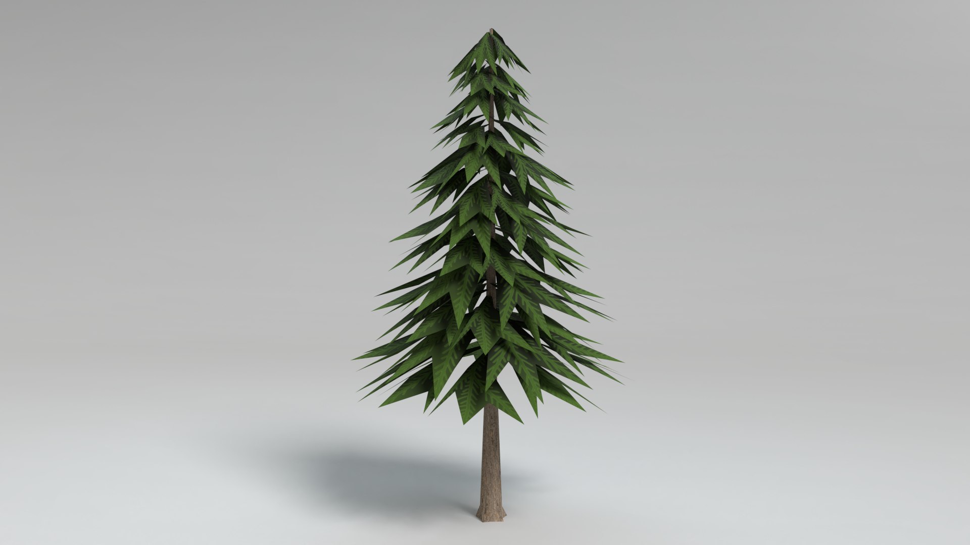 3D Stylized Pine Tree - TurboSquid 1520297