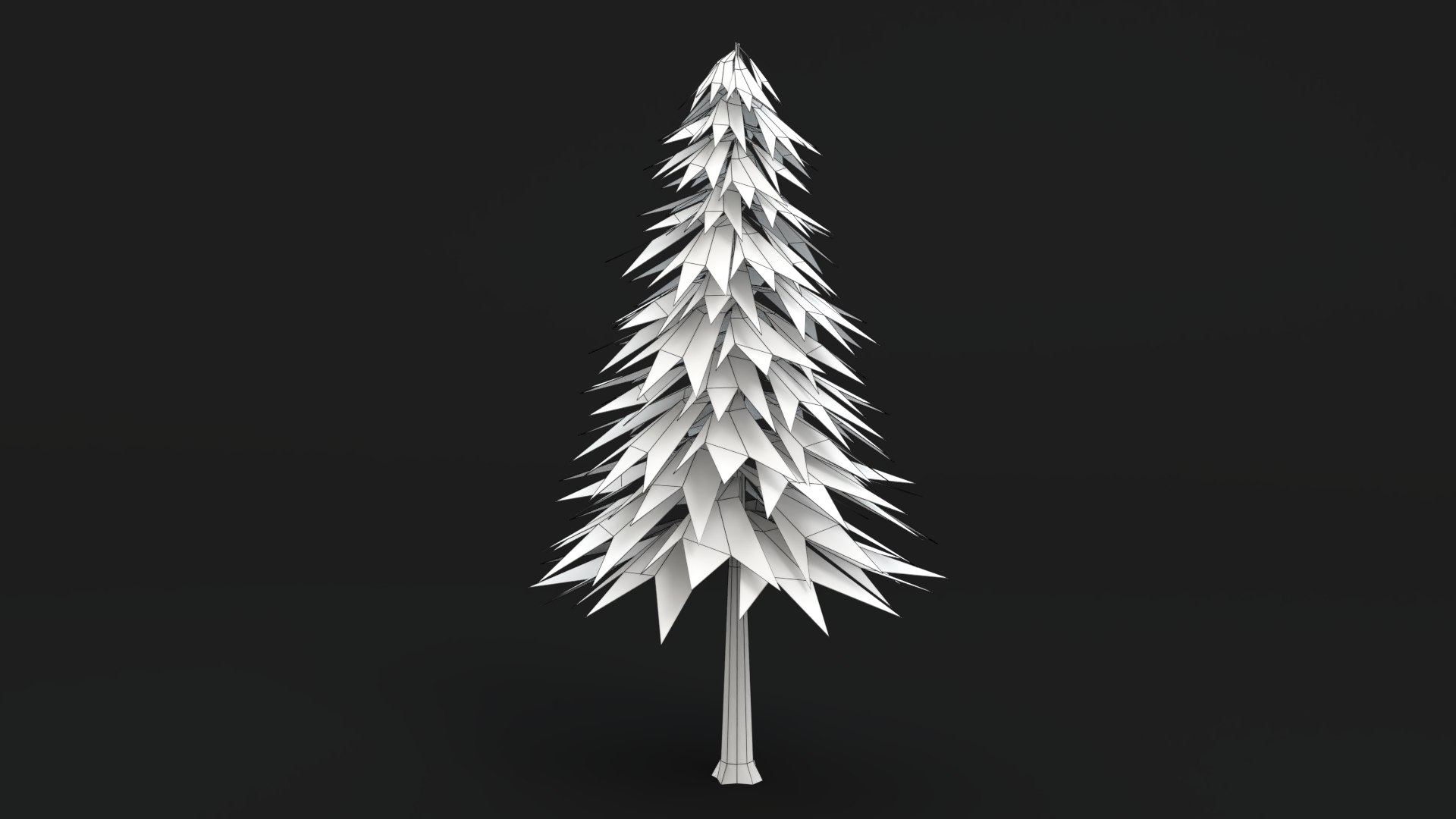3D Stylized Pine Tree - TurboSquid 1520297