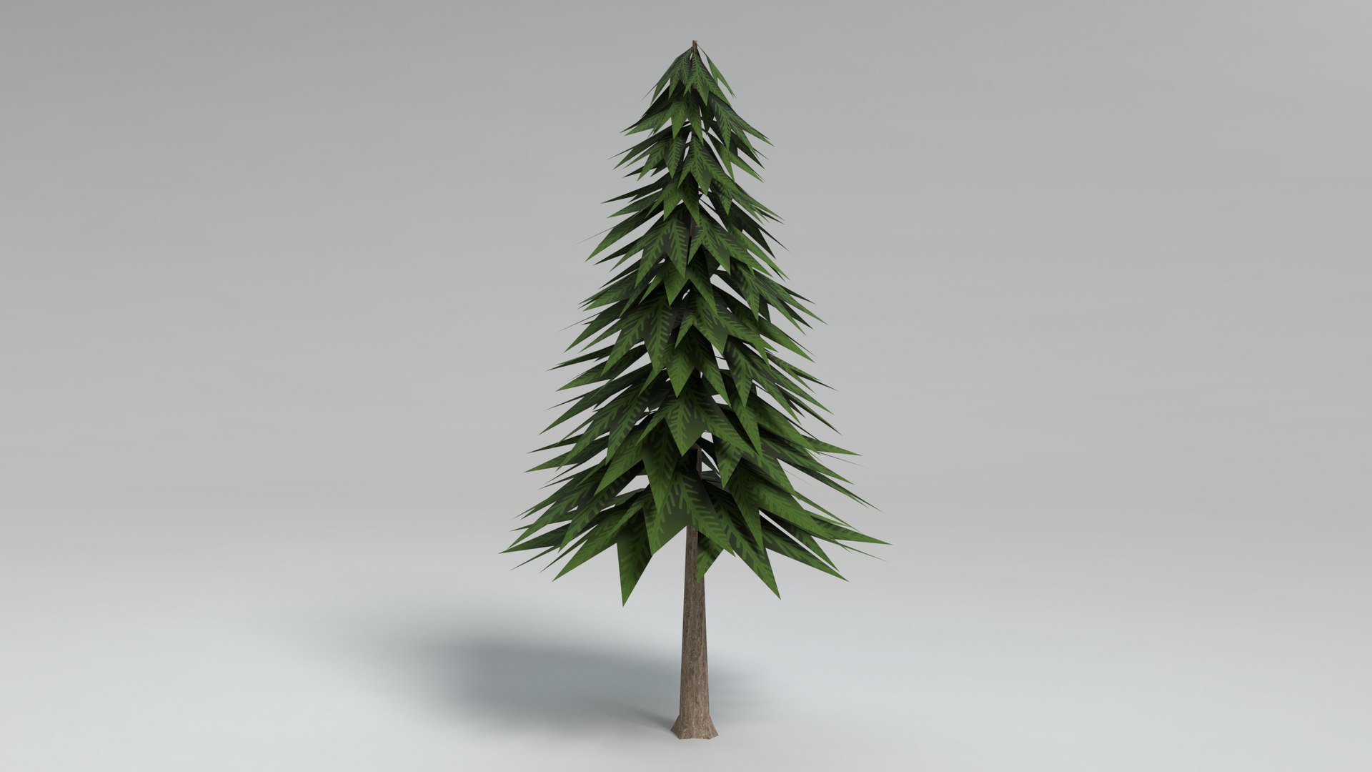 3D Stylized Pine Tree - TurboSquid 1520297