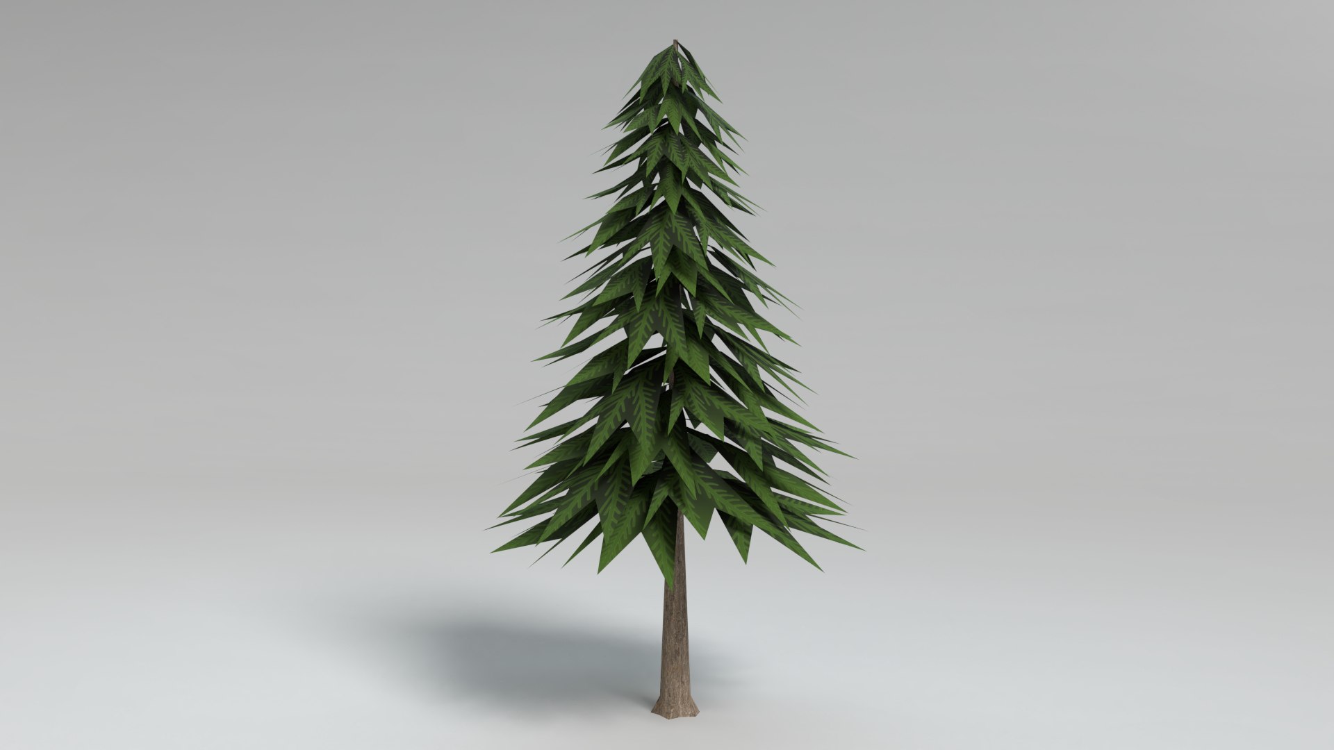 3D Stylized Pine Tree - TurboSquid 1520297