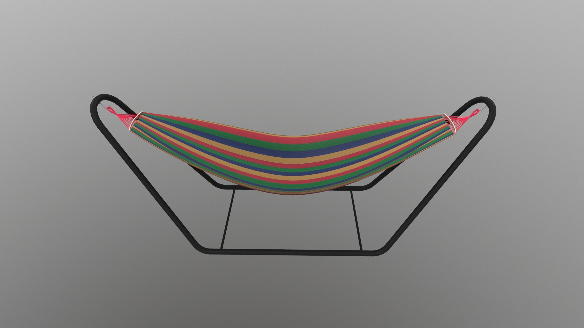 3D Model Hammock With Stand - TurboSquid 2113685