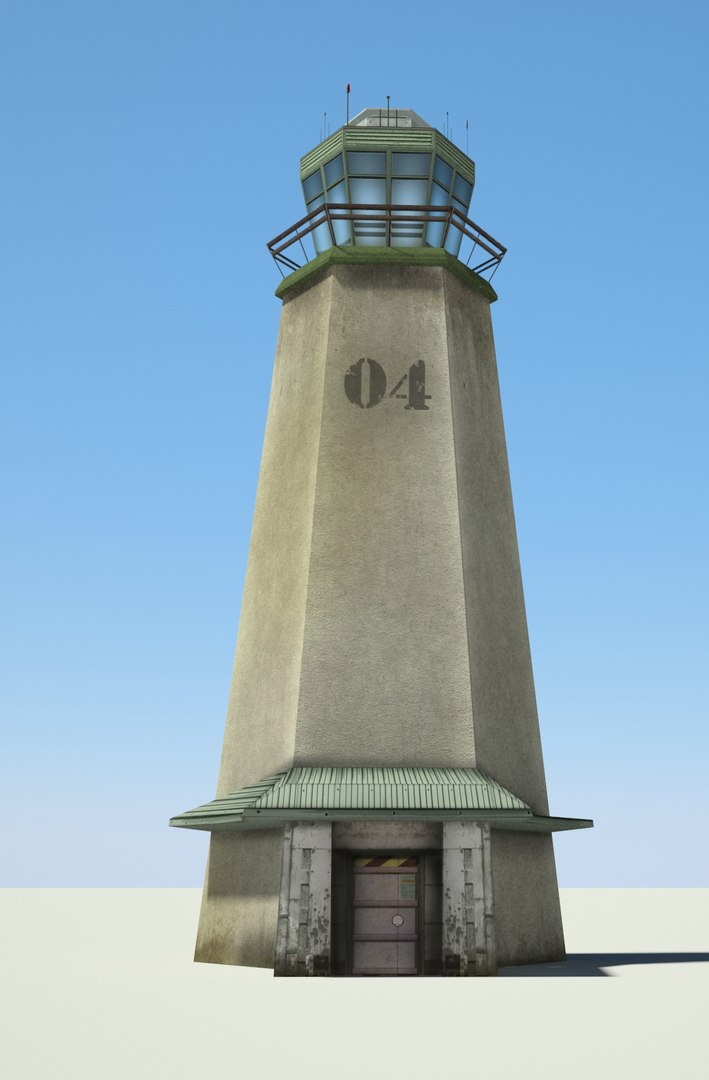 Military Tower 3d Obj