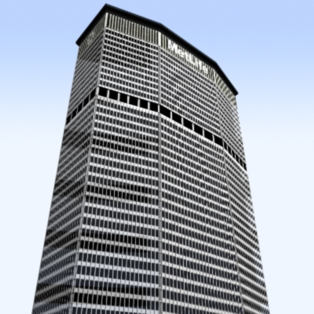 3d Metlife Center Buildings Model