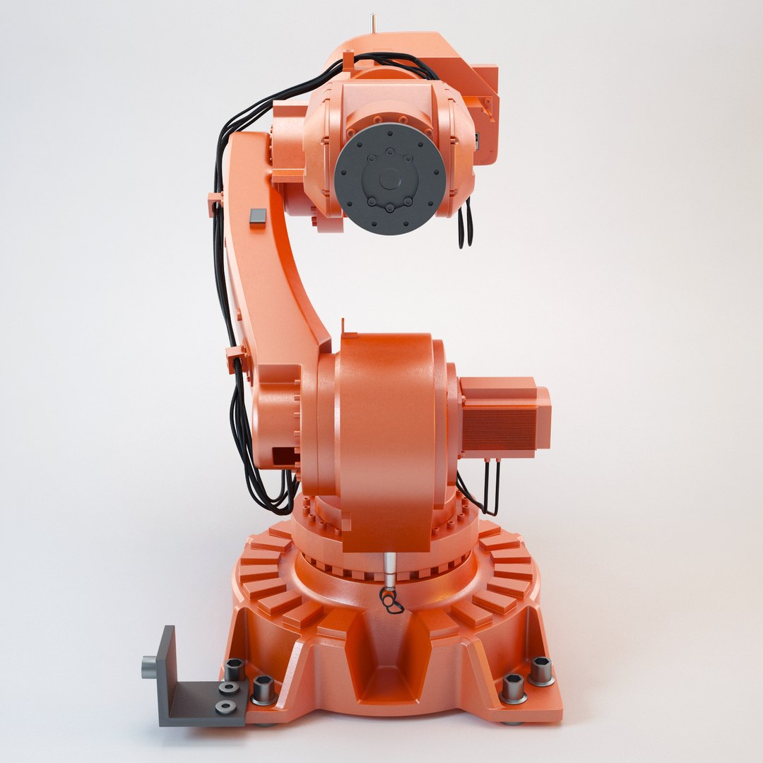 Abb Irb 6620 Industrial Robot 3d Model