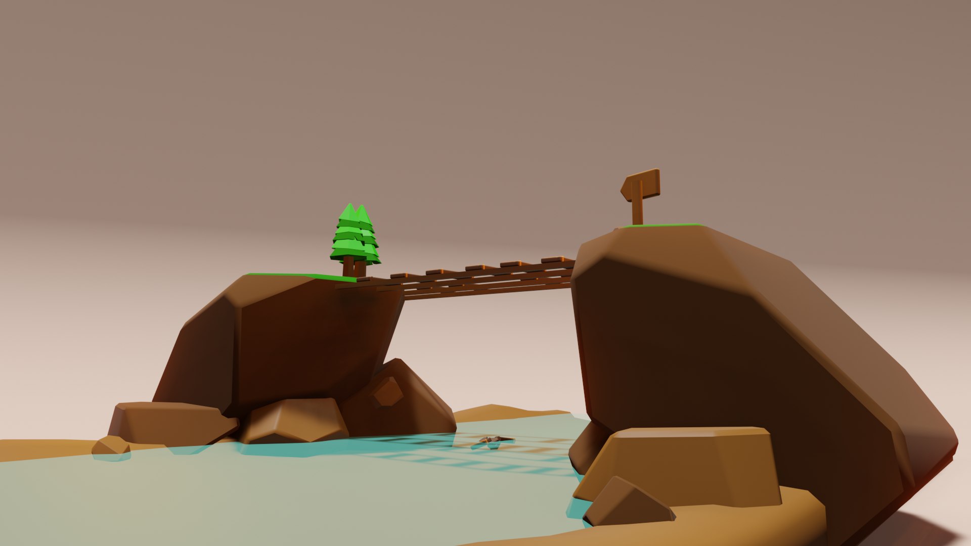 3D Cartoon Game Platform - TurboSquid 1874283