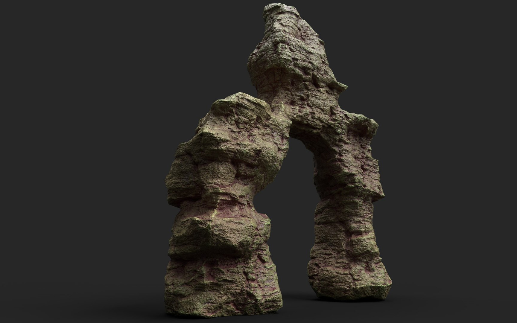 3D Desert Cliff 21-4 Model - TurboSquid 1782955