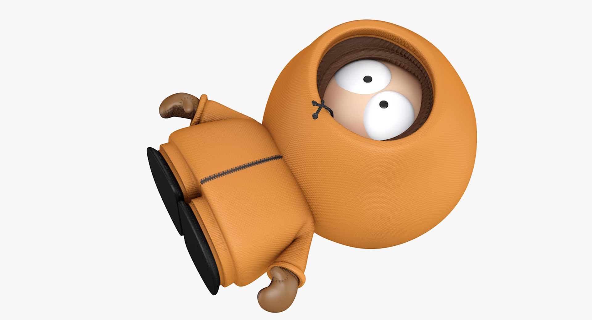 3D South Park Kenny Cartoon Boy - TurboSquid 1356181