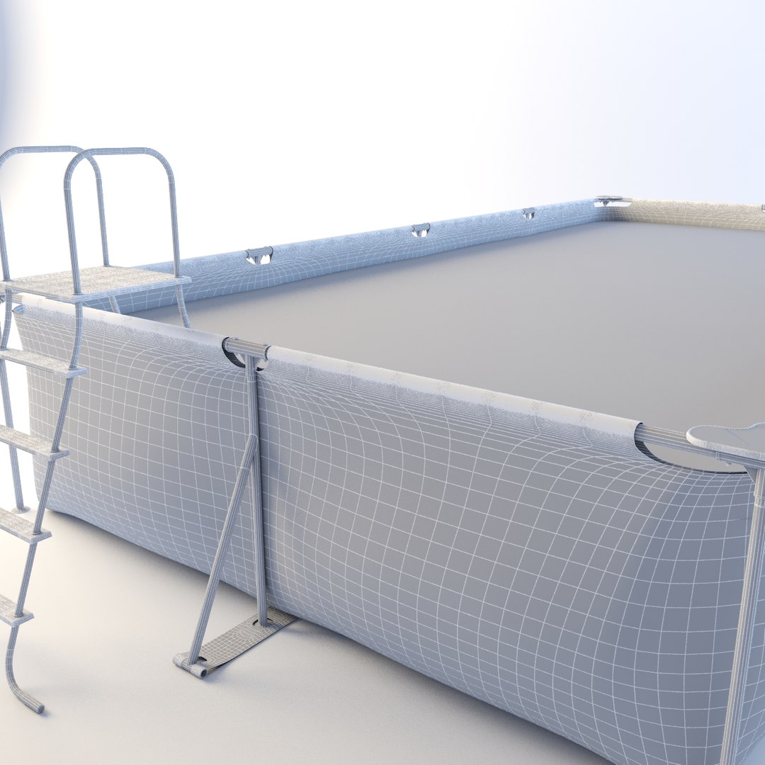 frame pool intex 28273 3d model