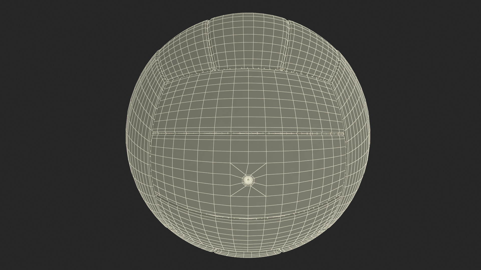 Leather Volleyball Ball White 3D model - TurboSquid 2129024