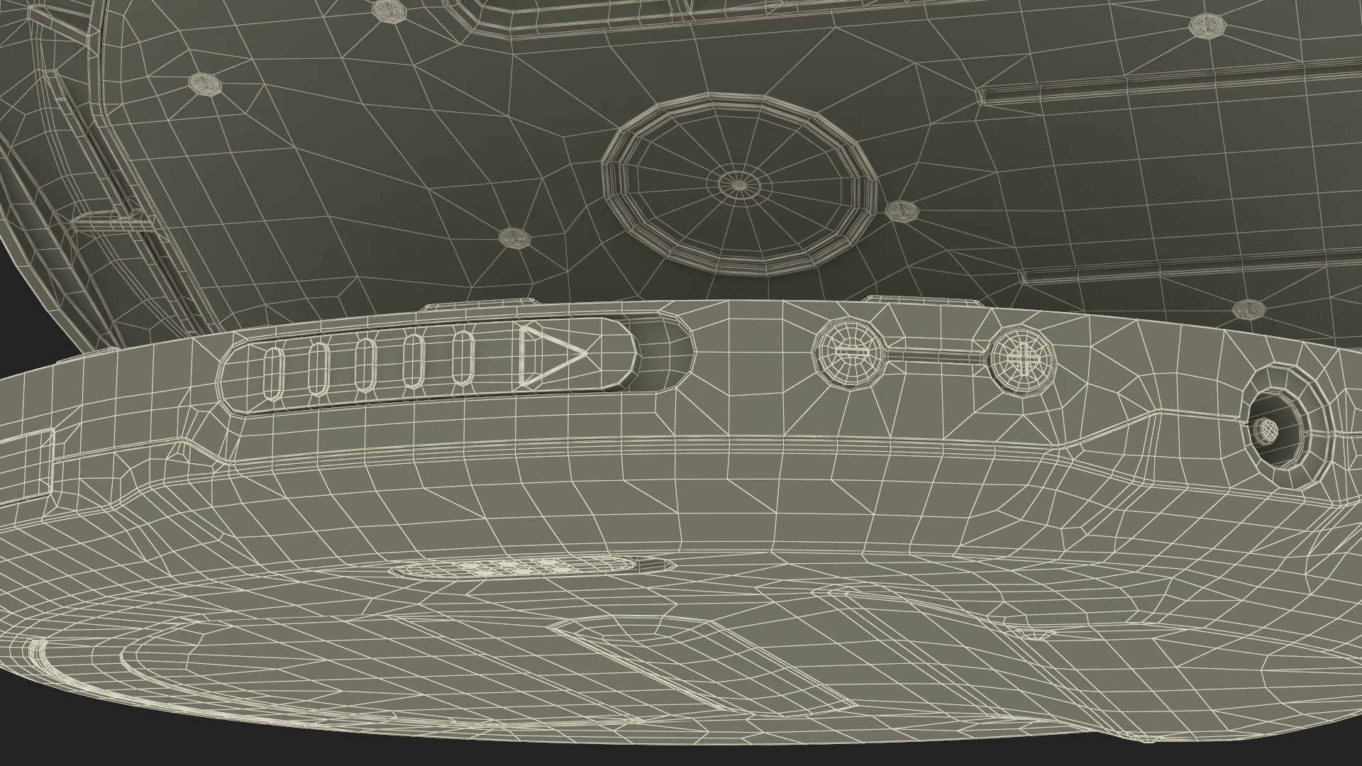 Vintage Portable Music CD Player Open 3D Model - TurboSquid 2323659