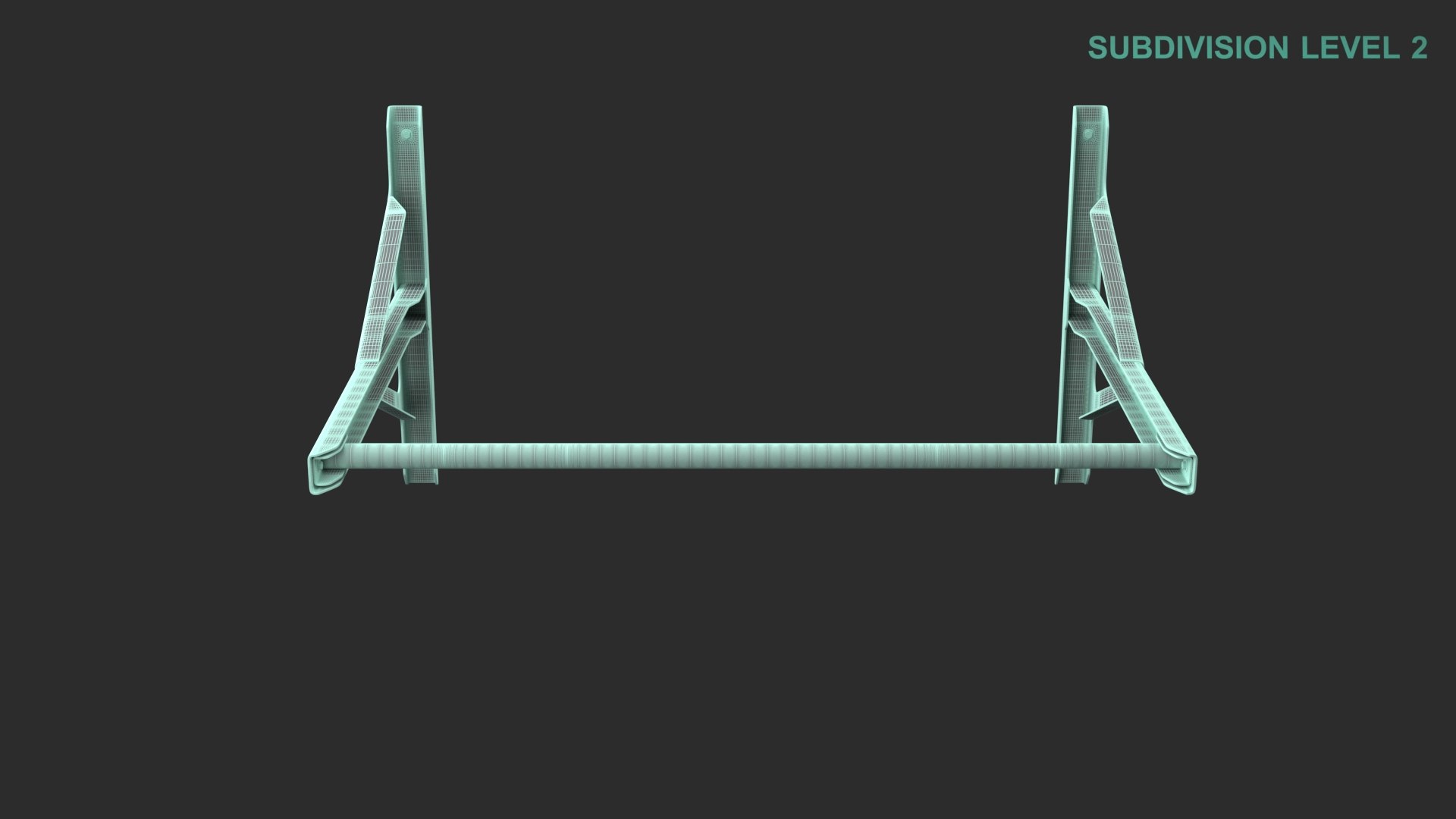 Pull Up Bar 3D Model - TurboSquid 1965362