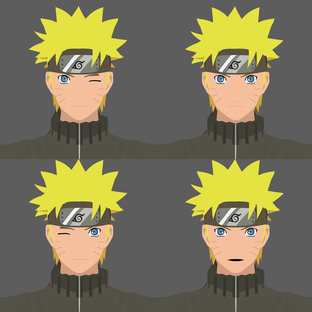 Naruto Shippuden 3D Model - TurboSquid 2052383