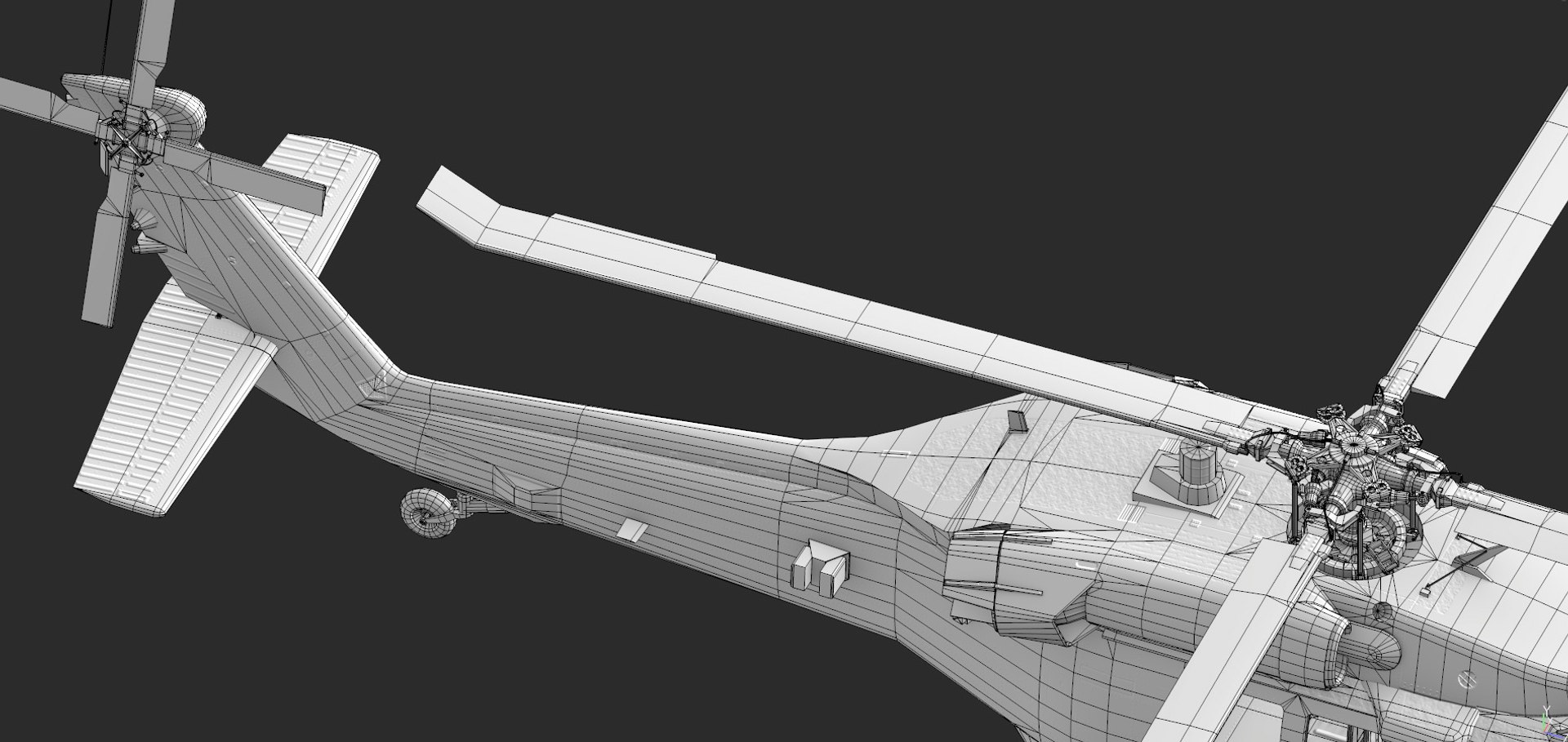 Uh60 Black Hawk Model - TurboSquid 1518813