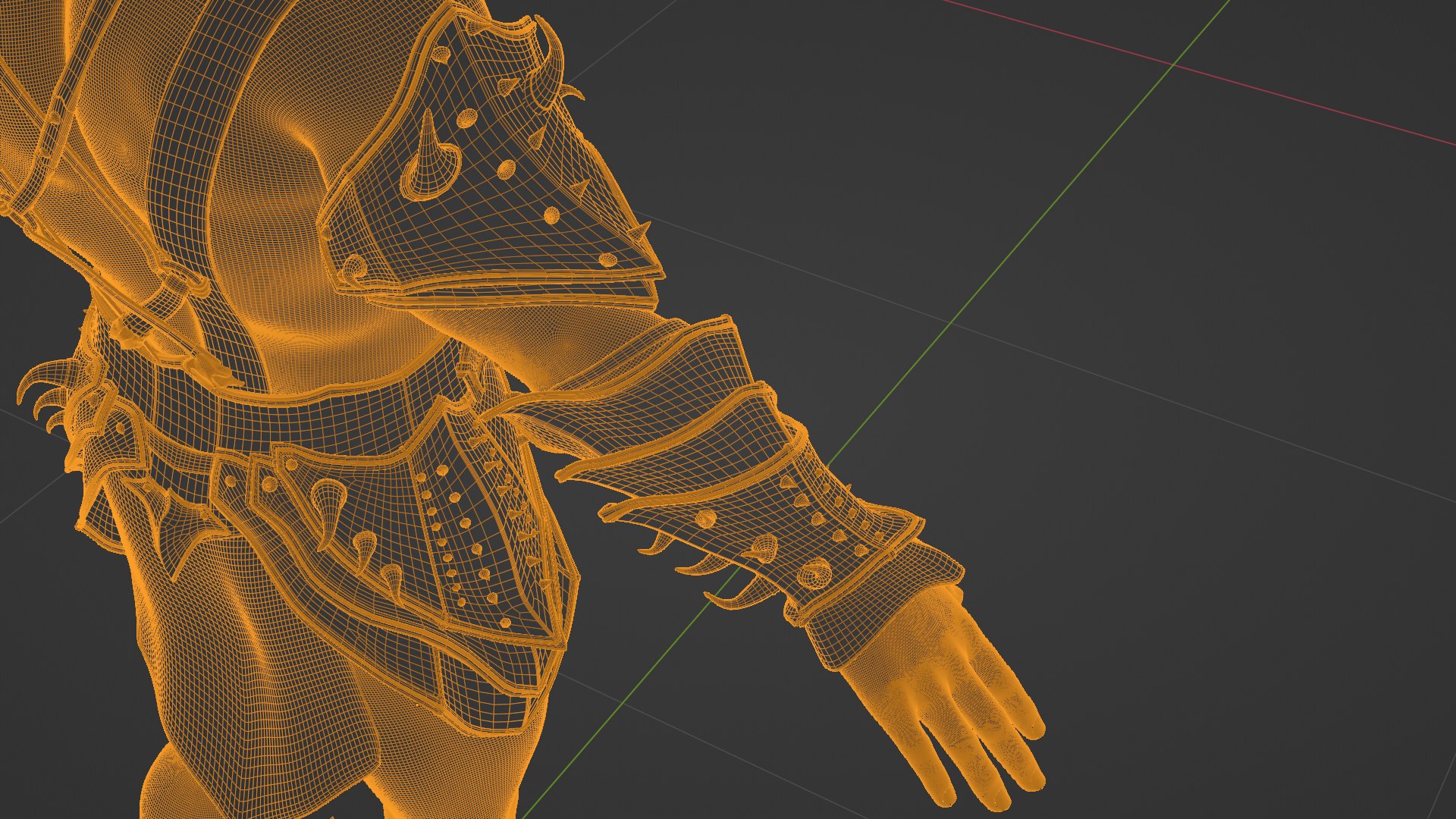 3D Fantasy Orc Warrior 3D model - TurboSquid 2099113
