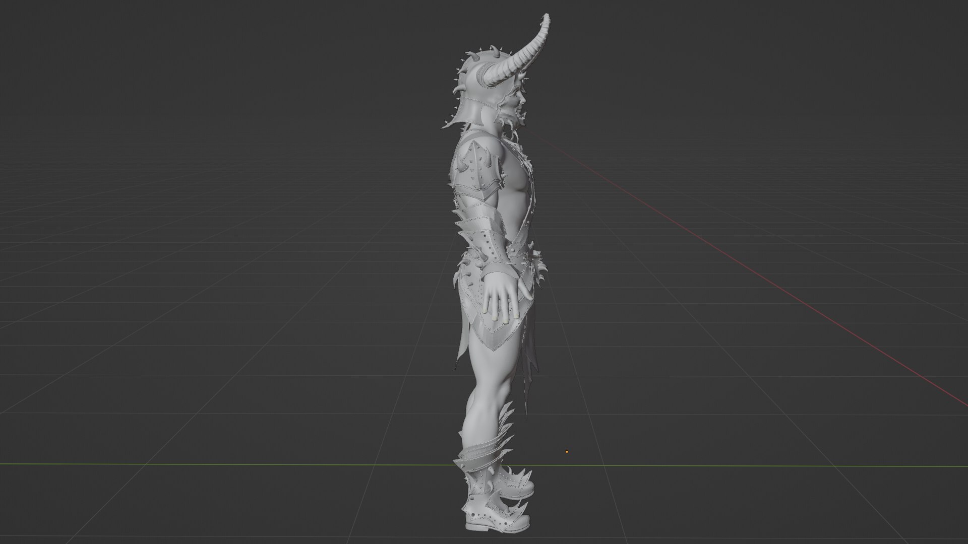 3D Fantasy Orc Warrior 3D model - TurboSquid 2099113