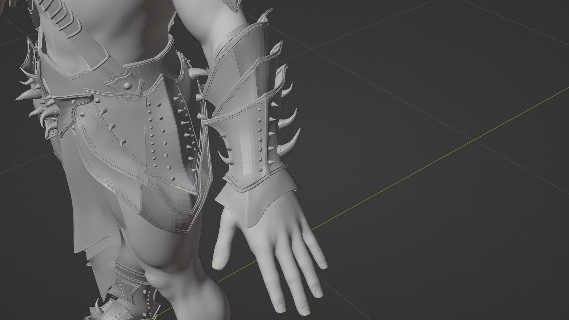 3D Fantasy Orc Warrior 3D model - TurboSquid 2099113