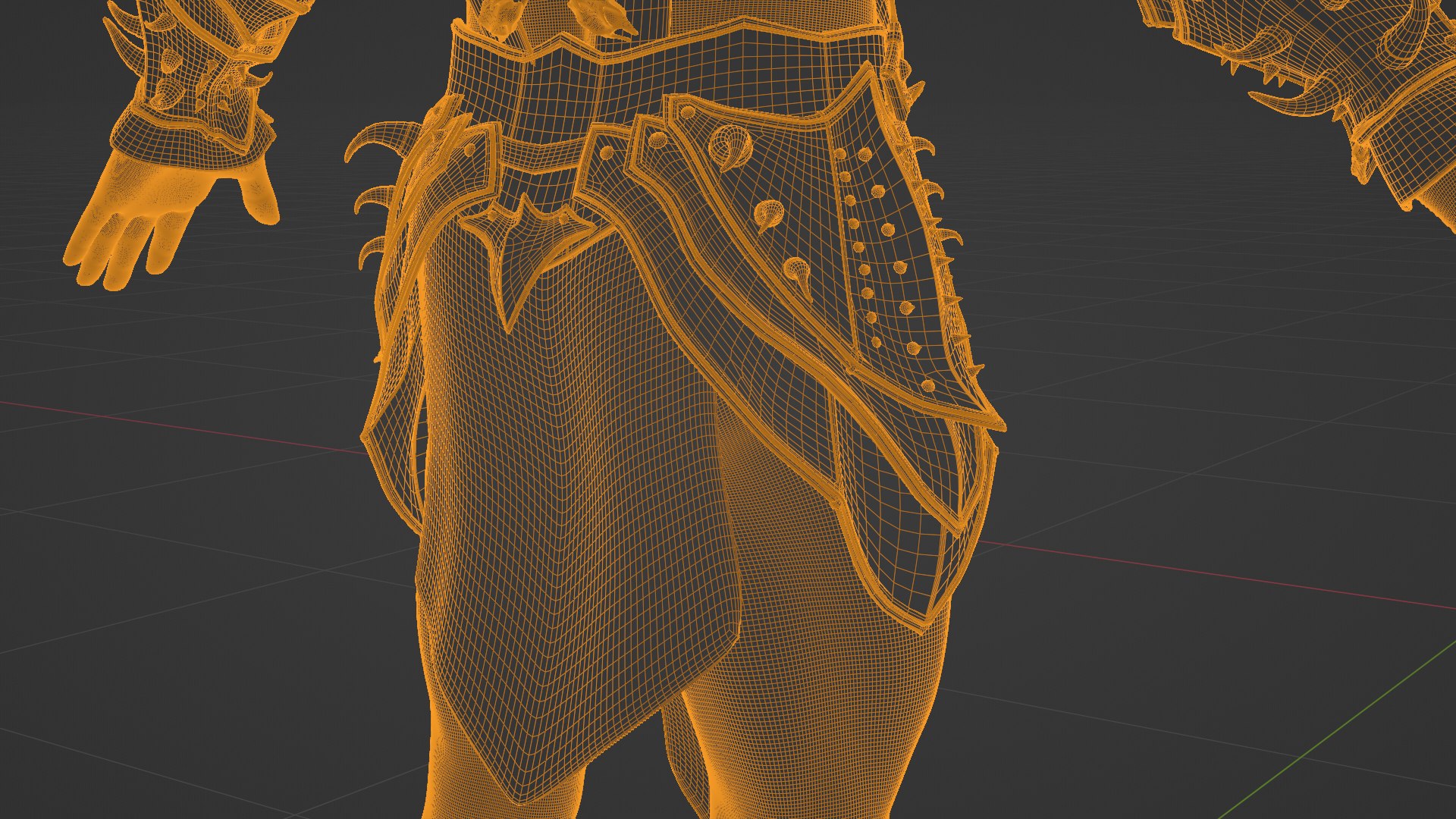 3D Fantasy Orc Warrior 3D model - TurboSquid 2099113