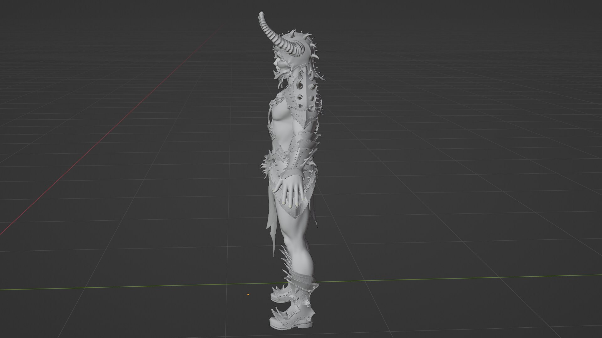 3D Fantasy Orc Warrior 3D model - TurboSquid 2099113