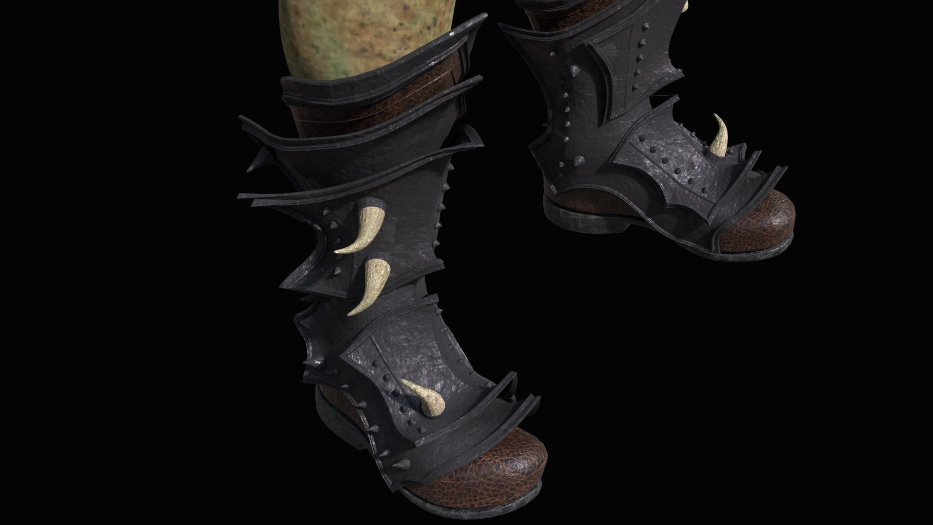 3D Fantasy Orc Warrior 3D model - TurboSquid 2099113