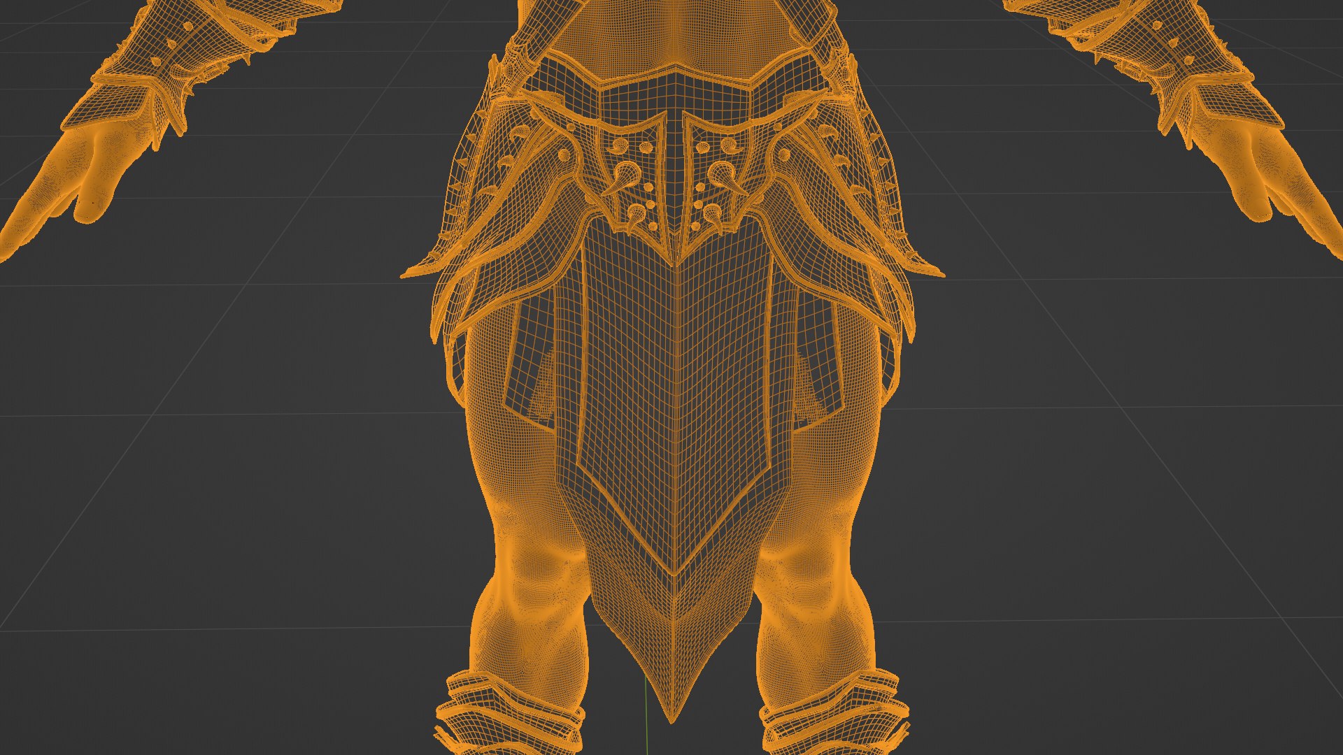 3D Fantasy Orc Warrior 3D model - TurboSquid 2099113