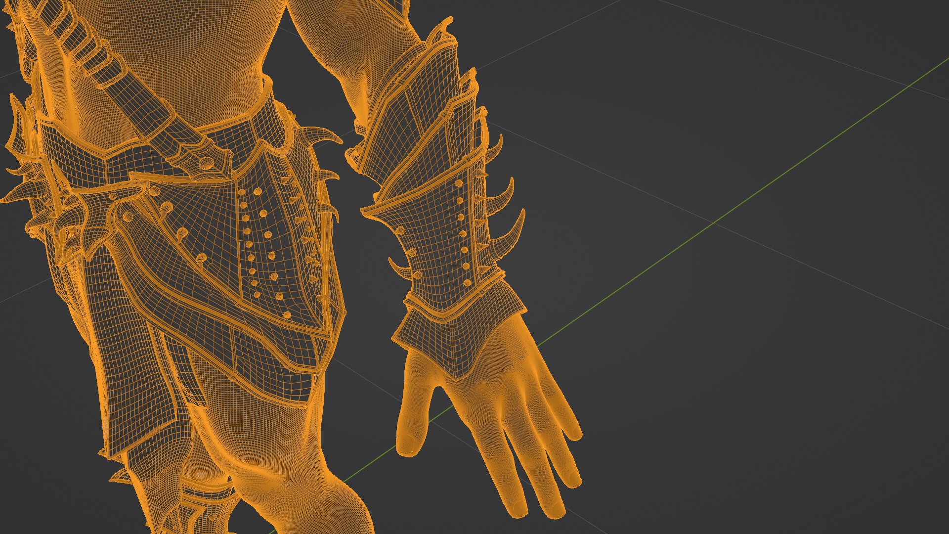 3D Fantasy Orc Warrior 3D model - TurboSquid 2099113