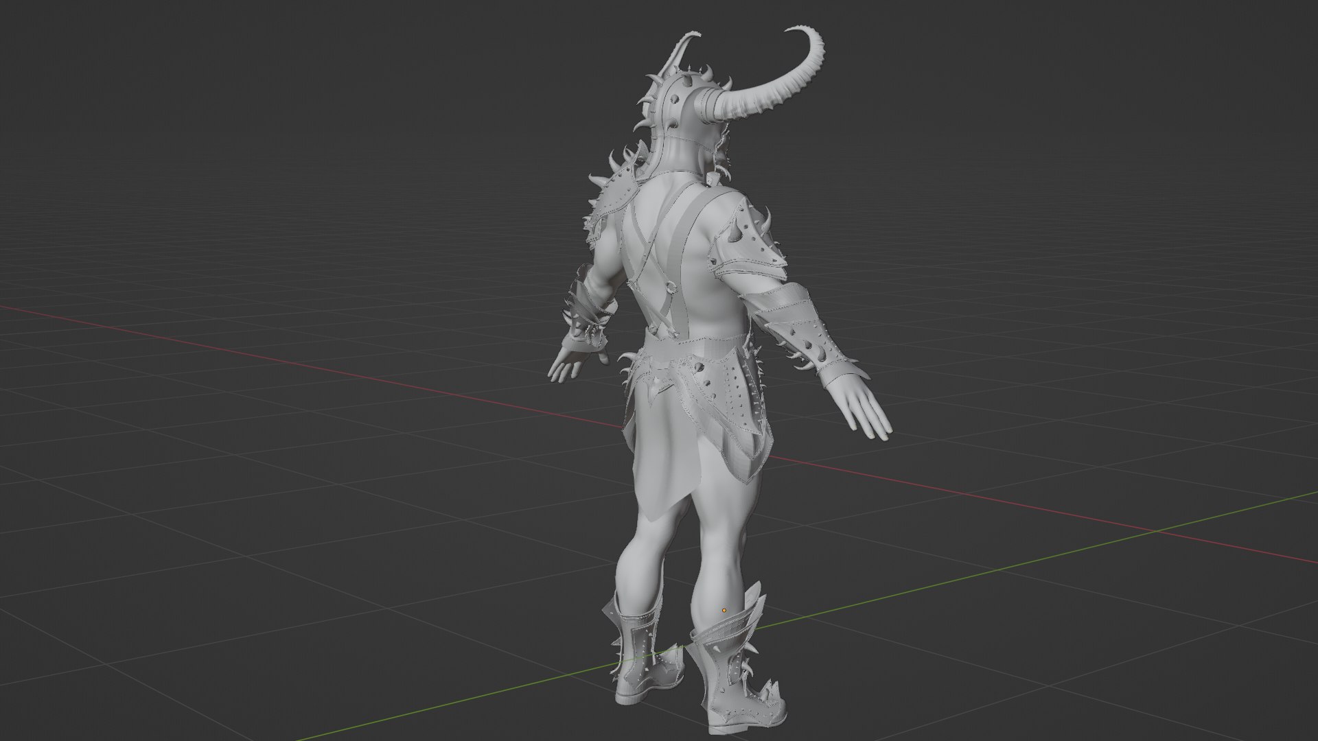 3D Fantasy Orc Warrior 3D model - TurboSquid 2099113